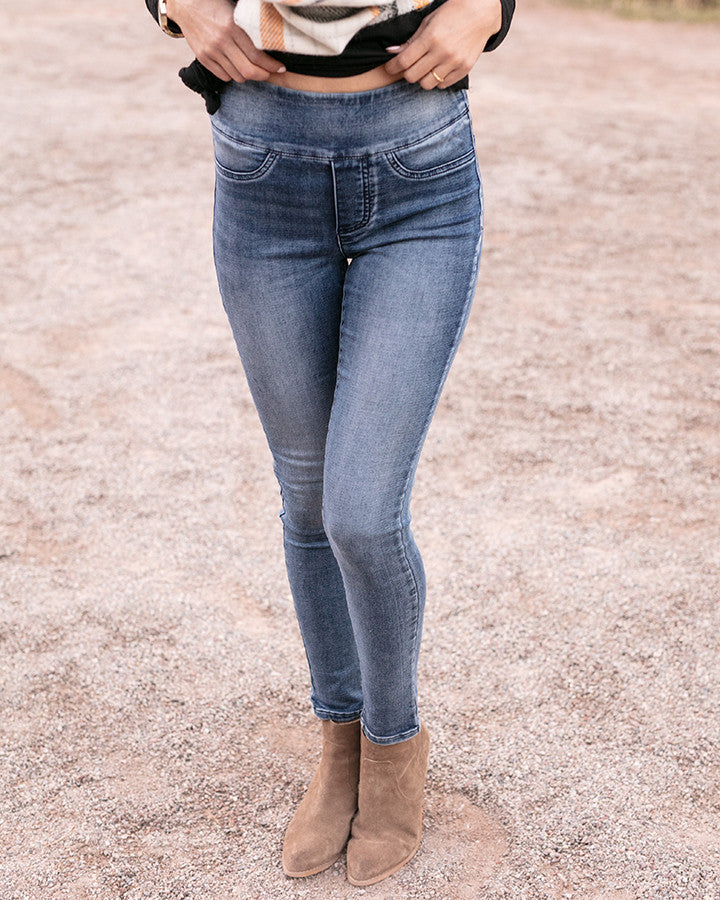 Grace and Lace Ultimate Everyday Jegging - Midwash – Sublime Boutique